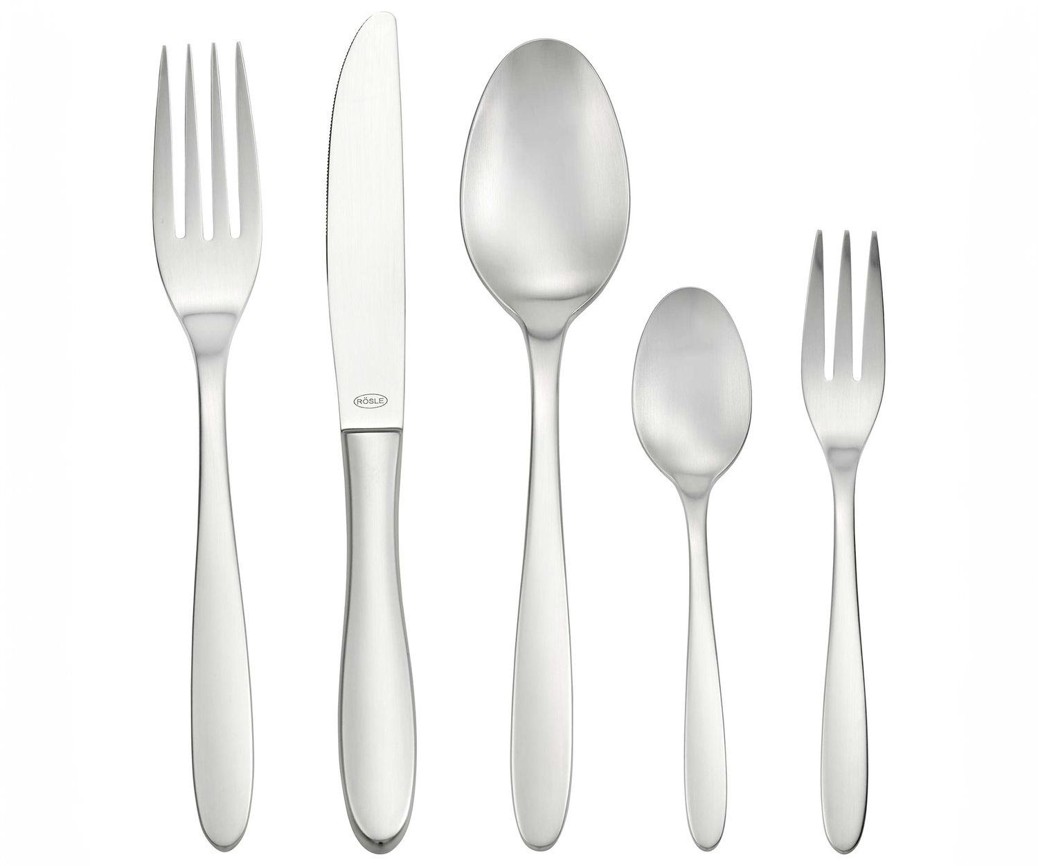 Rösle Besteck-Set CULTURE 60-tlg. 18/10 matt | Windmühlenmesser